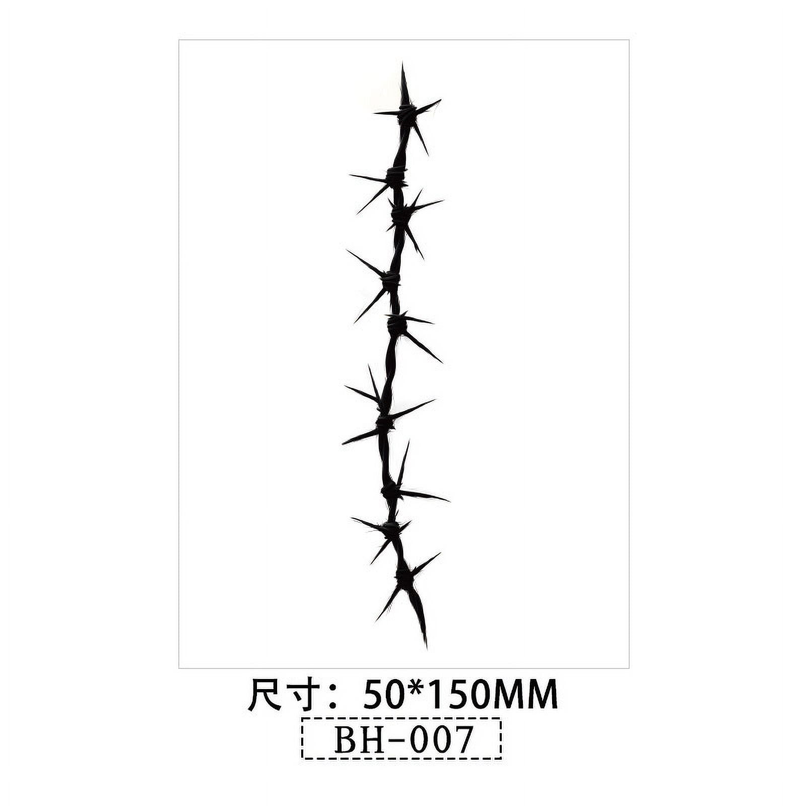 New Halloween Funny Scar Sticker Hot Horror Face Sticker Temporary All ...