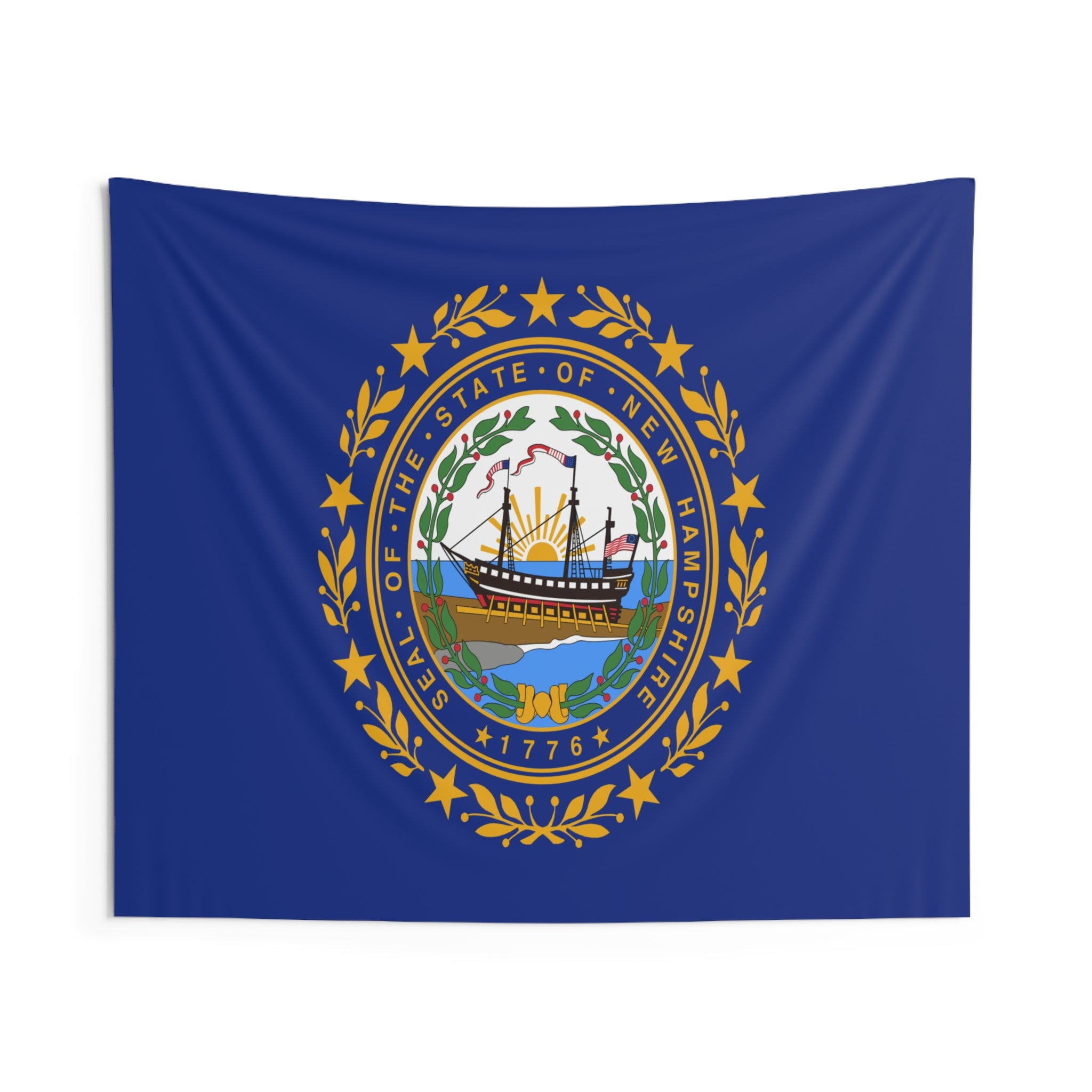 New Hampshire State Flag Wall Hanging Tapestry - Walmart.com