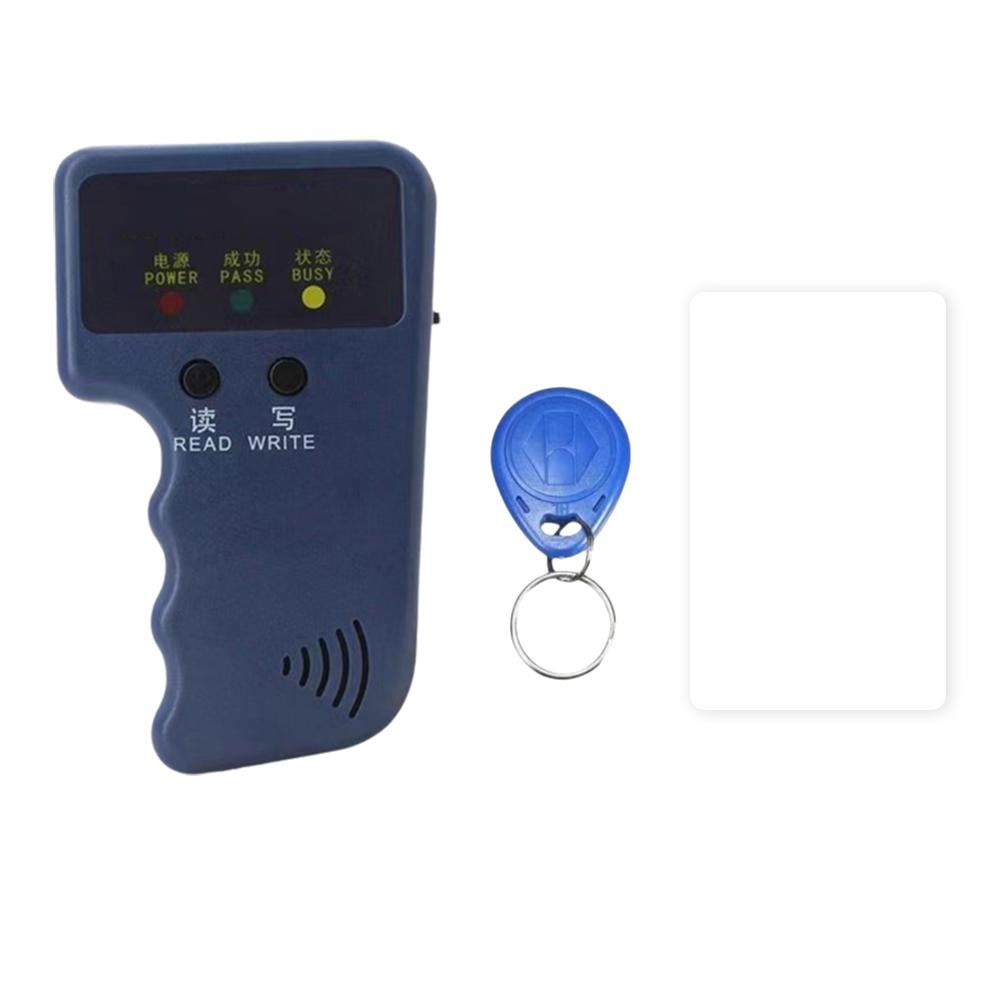 New-Handheld ID Card Copier Key Reader Writer Duplicator 125KHz+6pcs ...