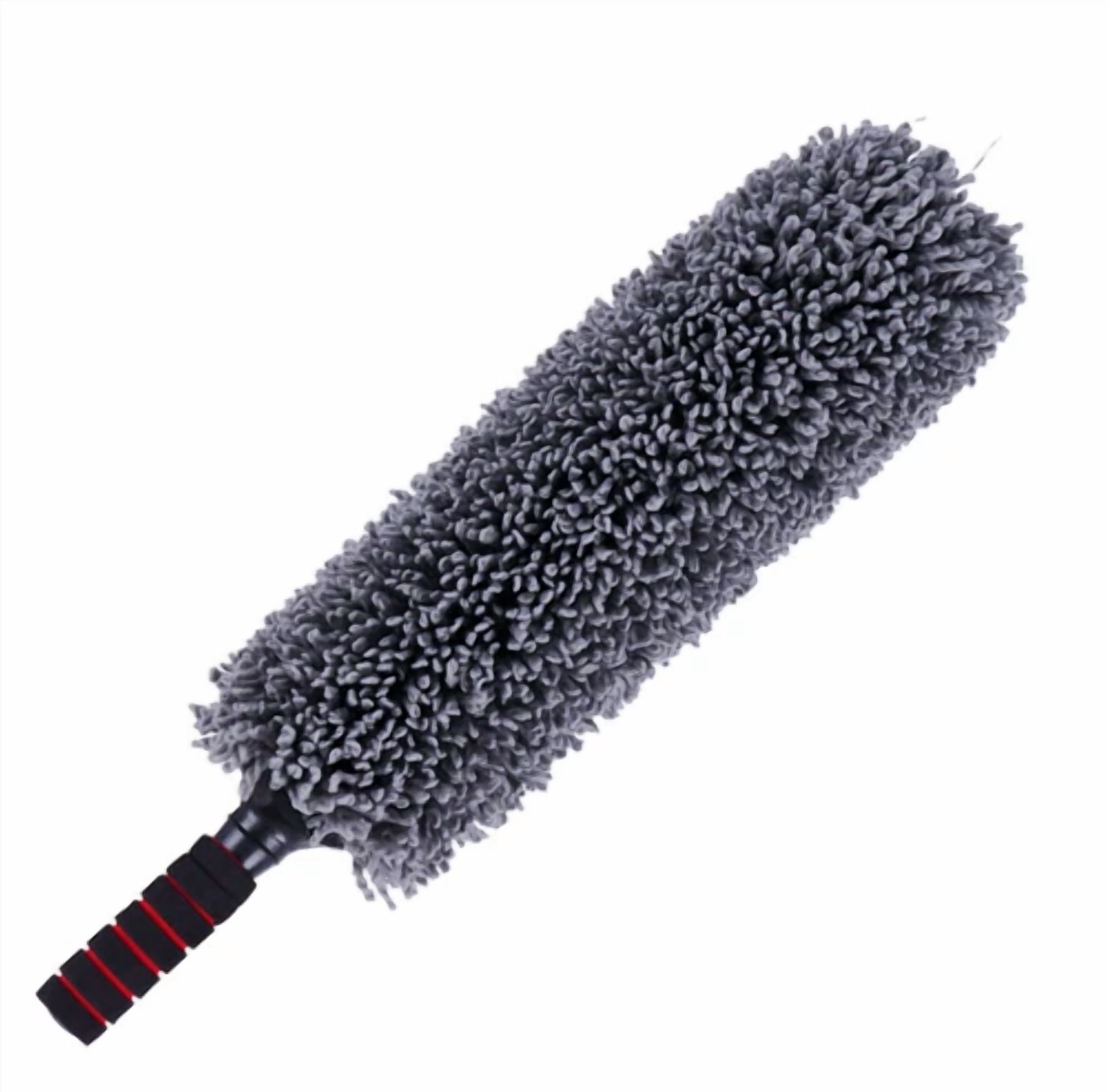 New Handle Microfiber Wheel Tire Rim Brush Washing Cleaner Tool Car ...