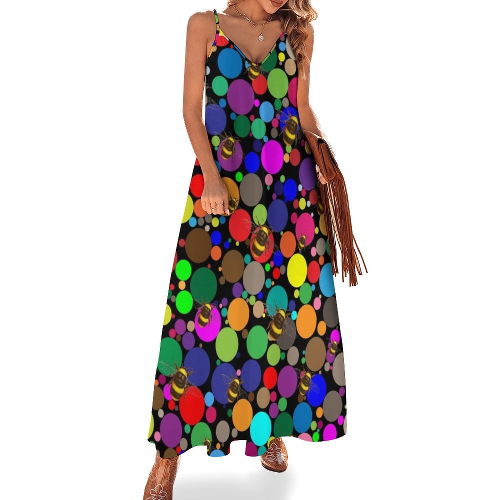 New Happiness Is Sleeveless Dress womens dress sexy short dresses ...