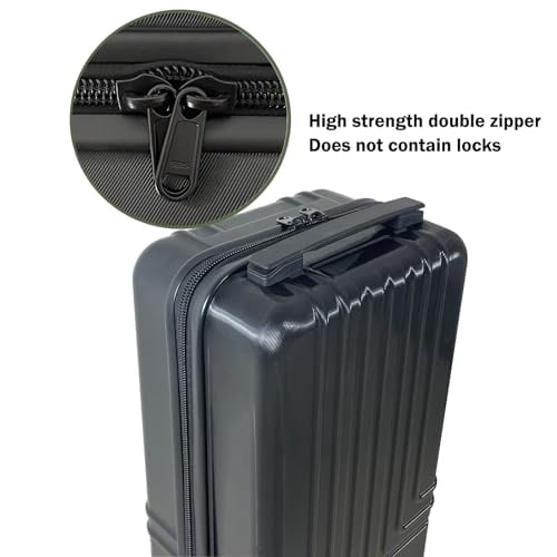 New Hard Traveling Case with 4 Spinner silent wheels and handles，for ...