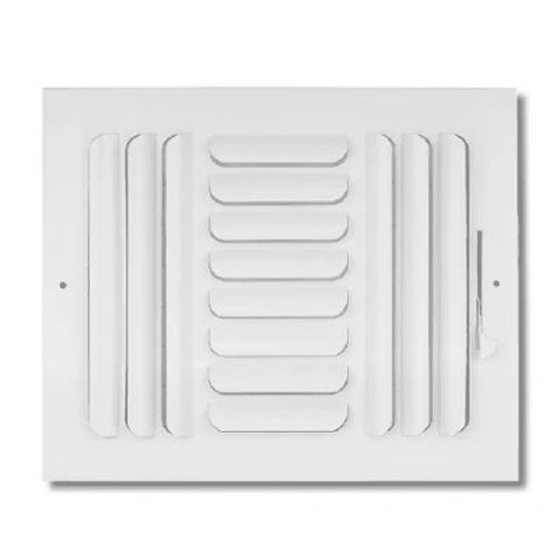 New Hart & Cooley 303M84 - 8x4 Ceiling/Sidewall Curved Blade Three-Way ...