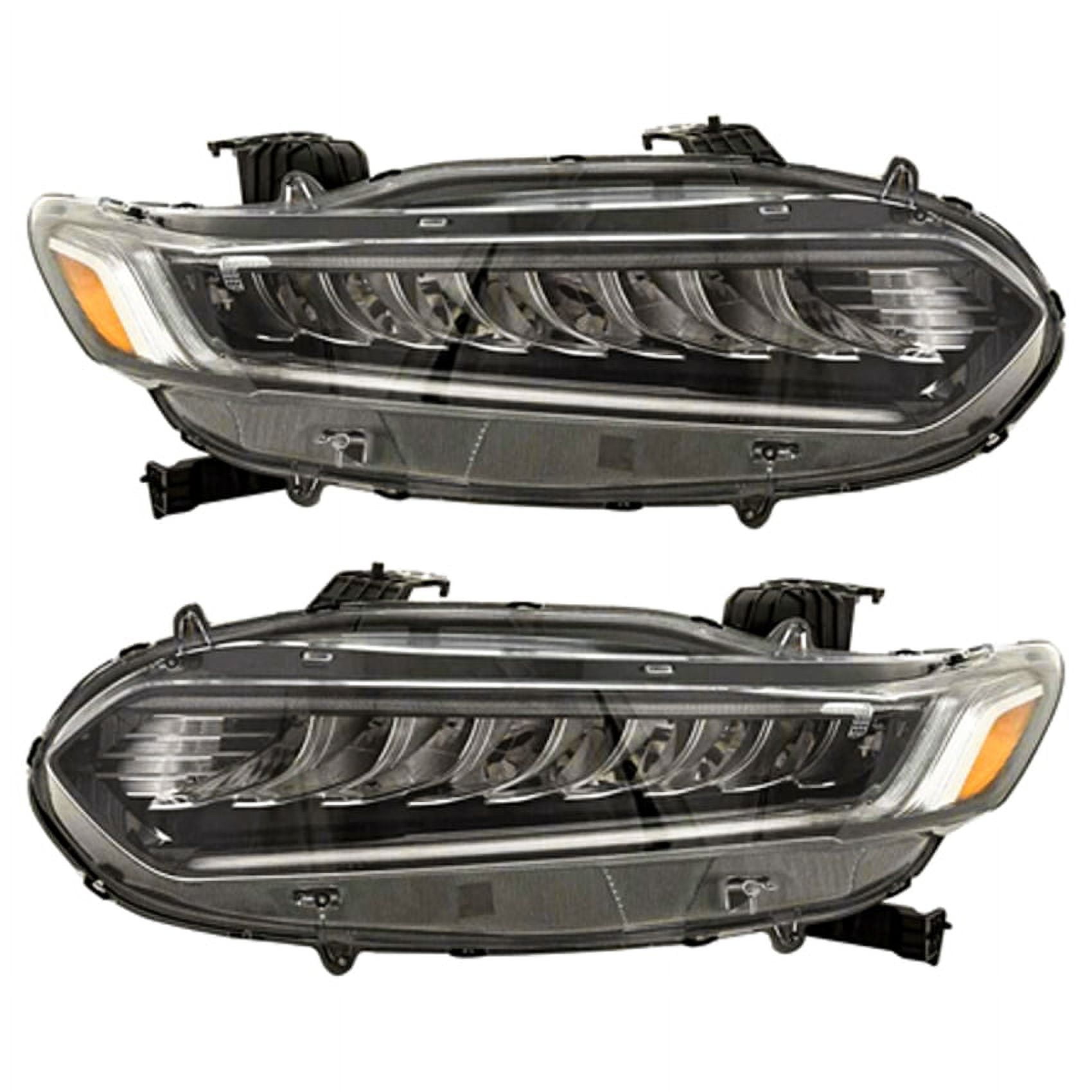 New Headlight Pair Fits Honda Accord Touring Sedan 2019 Ho2502188 33100 ...