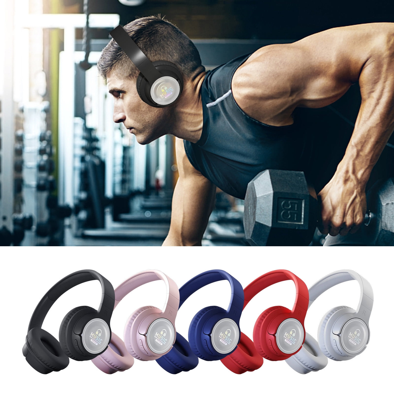 New Headworn Bluetooth Earphones With True Wireless Noise Reduction ...
