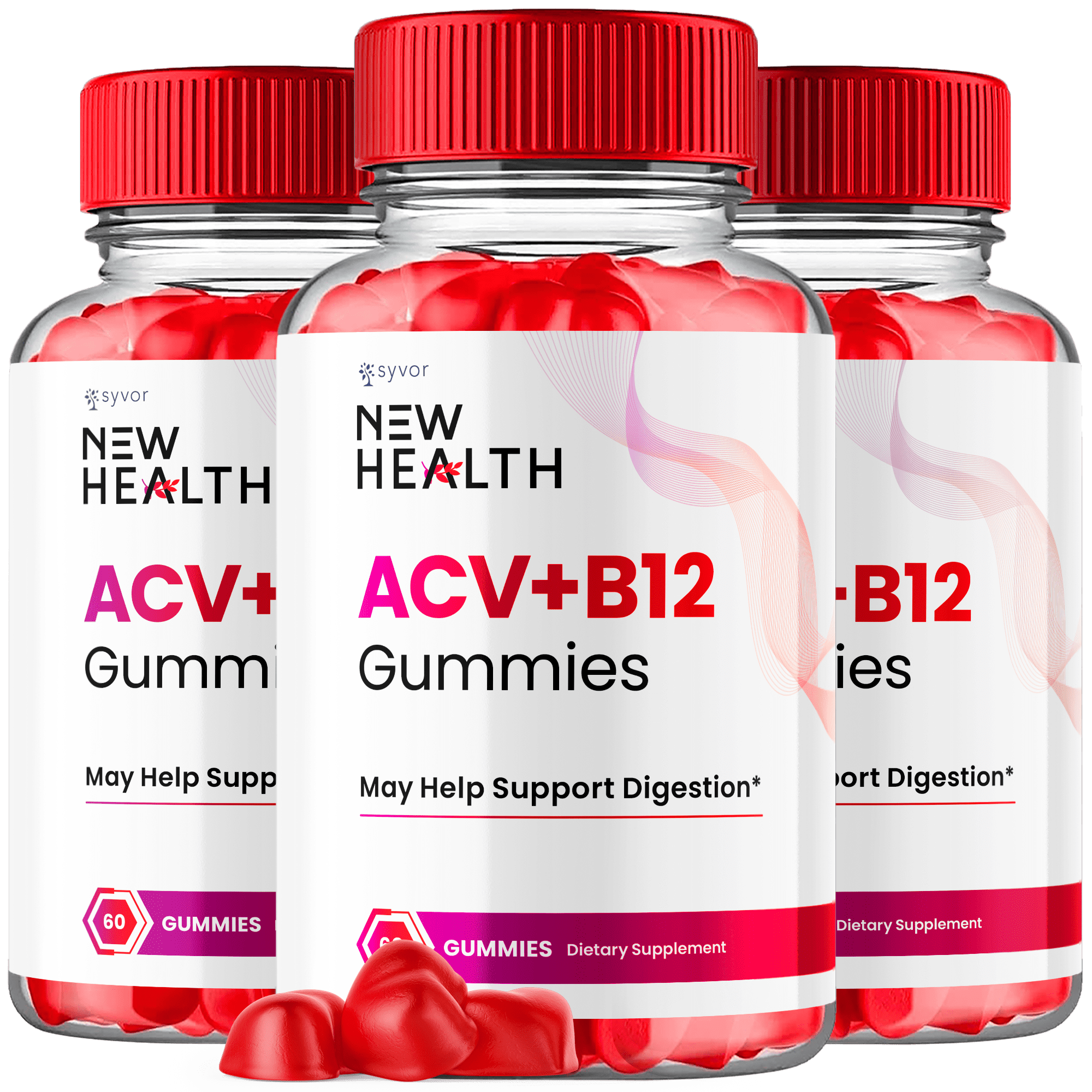 New Health Maximum Strength ACV Gummies Advanced Apple Cider Vinegar ...