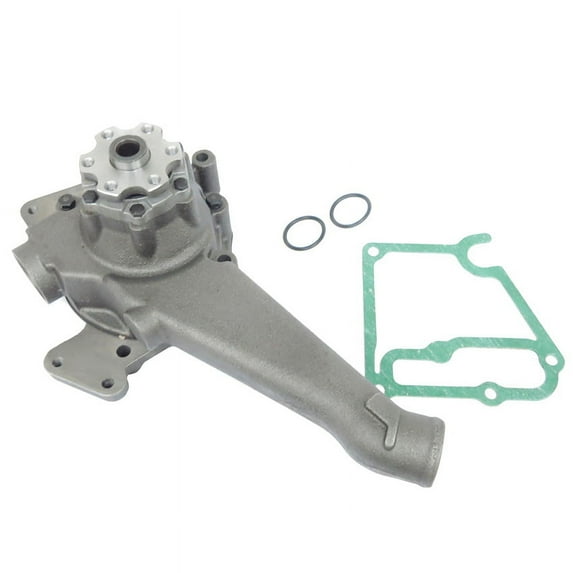 New Heavy Duty Water Pump With Back Plate Fits Mercedes Om366 91-93 ...