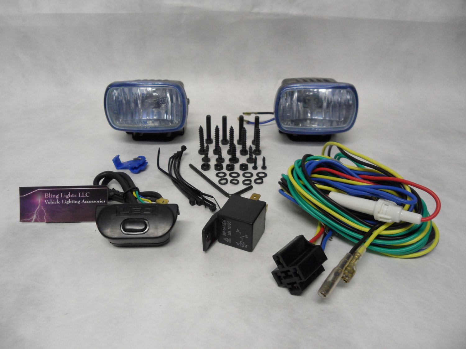 New Hella Optilux 1472 Xtreme White Rectangular Fog Lamp Kit - Walmart.com
