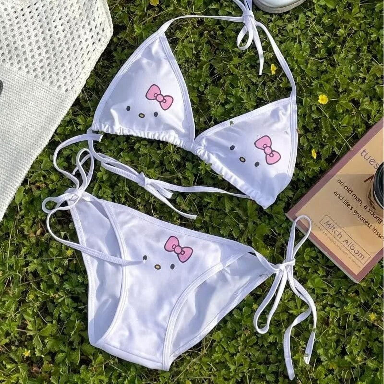 New Hello Kitty split swimsuit for women cute and trendy bikini small ...