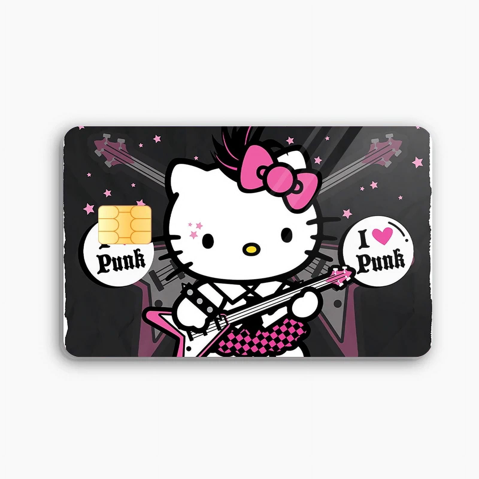New Hello Kittys Credit Debit Card Sticker Kawaii My Melody Poker ...