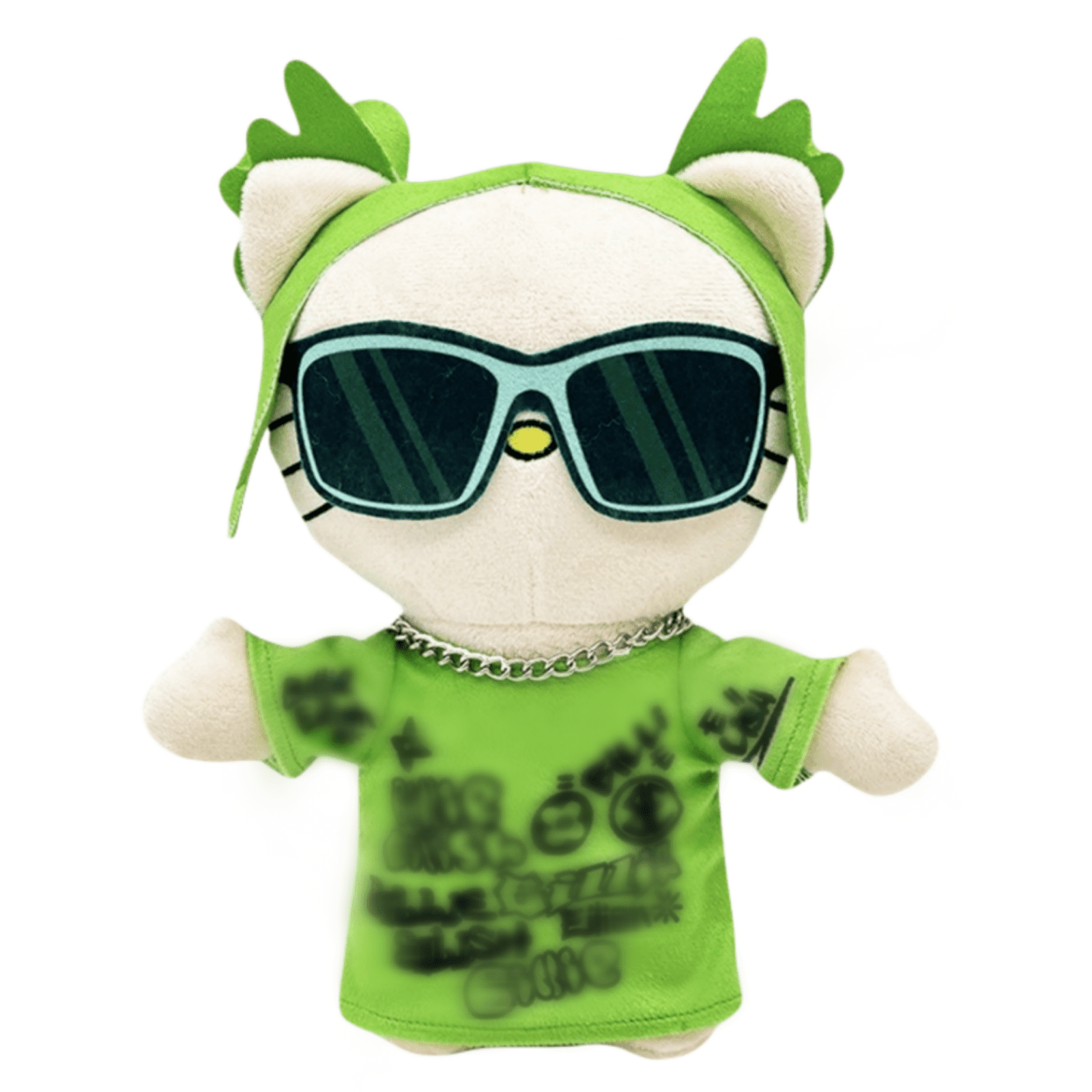 New Hello Singer Cat Plush Toys, 10.23in Vivid Cartoon Cat Figure ...