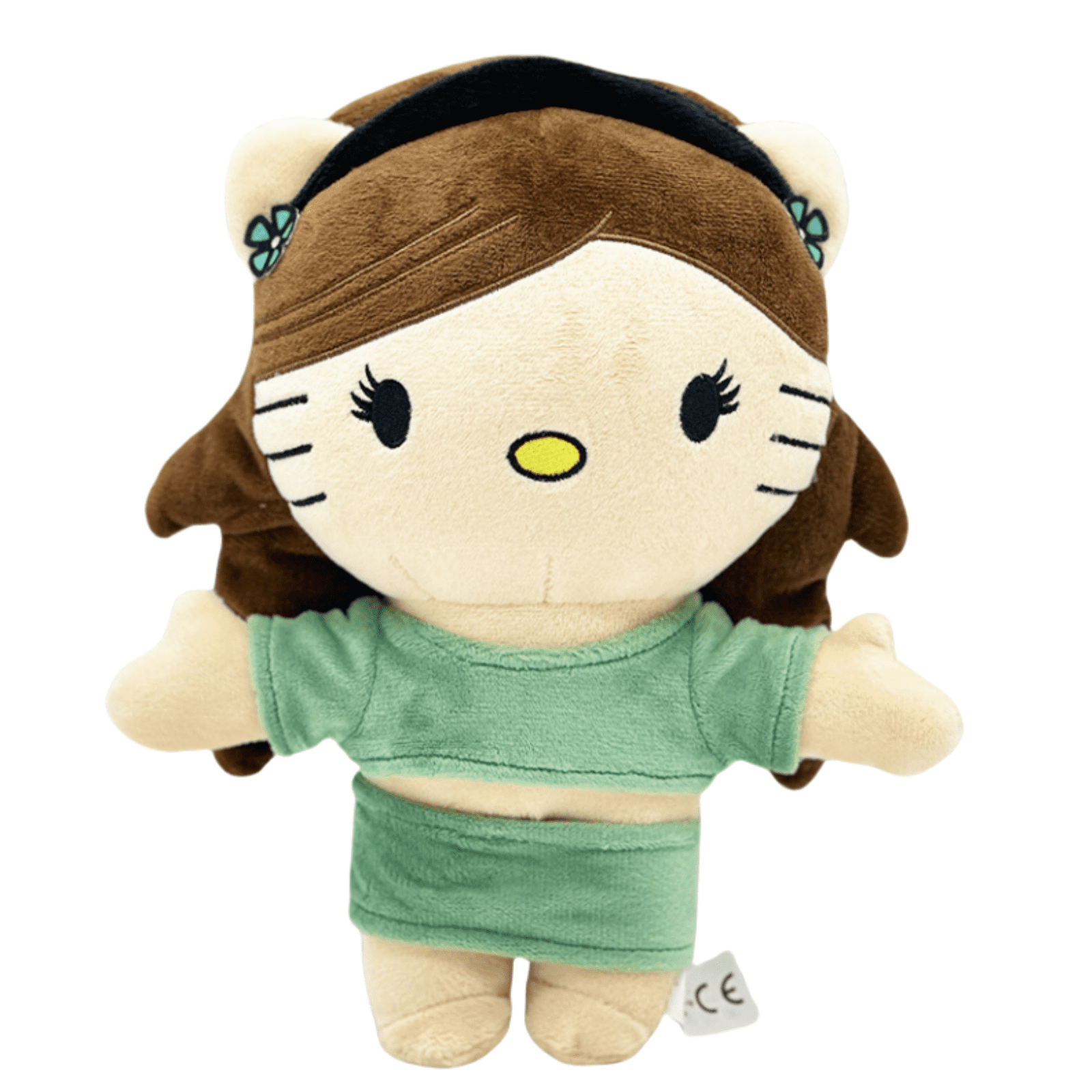New Hello Singer Cat Plush Toys, 9.44in Vivid Cartoon Cat Figure ...