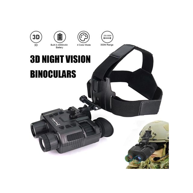 New Helmet NV8000 Night Vision Binoculars Goggles with Naked-eye 3D ...