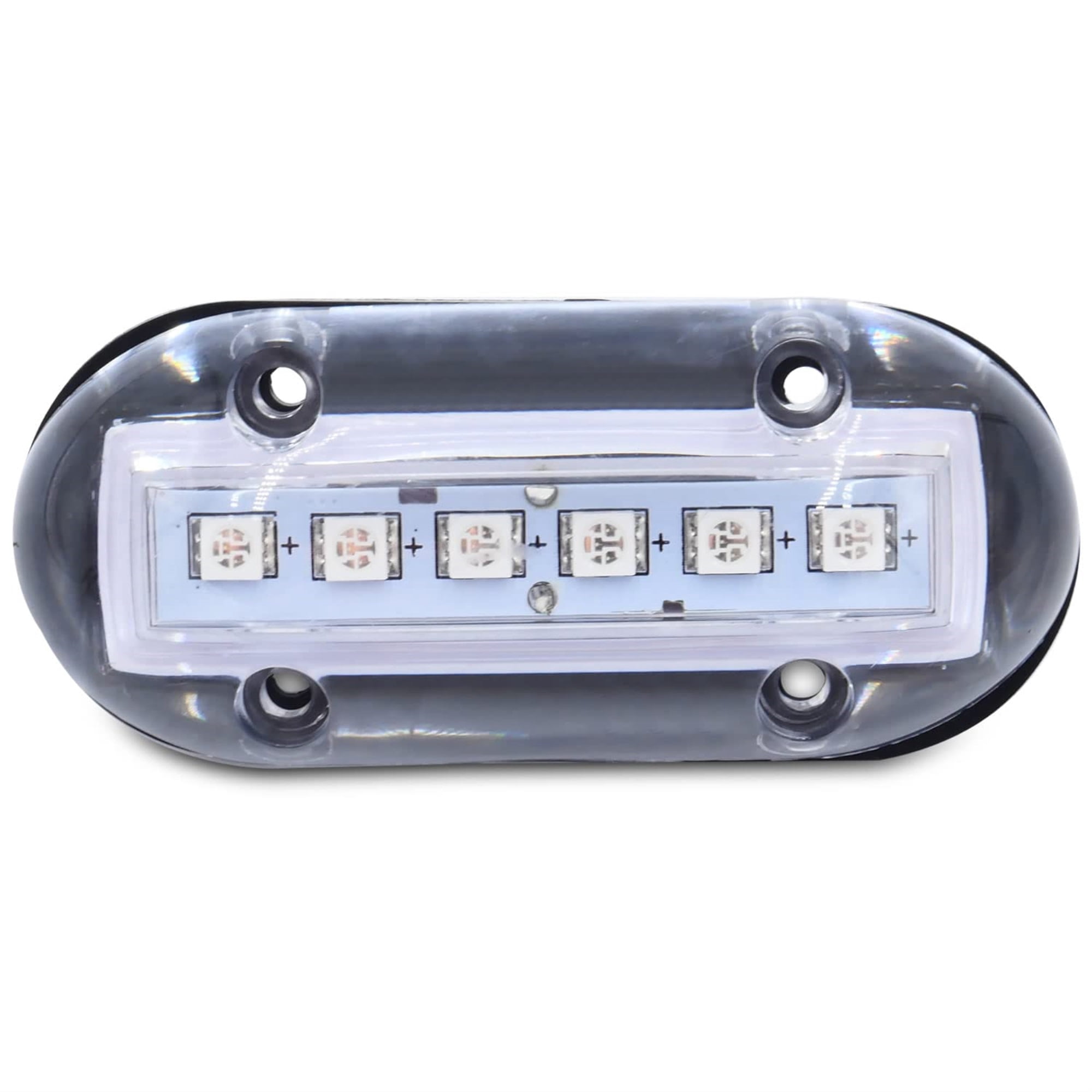 T-H Marine LED Underwater Boat Light - High-Intensity Surface Mount ...