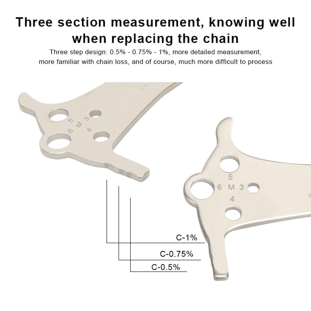 New High Quality Chain Checke Ruler Indicator Gauge Measuring Ruler ...