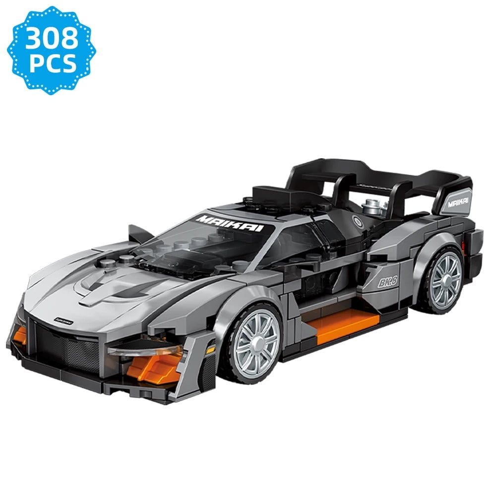 New High-Tech Super Sport Car Series Model Bricks MOC Speed Champion ...
