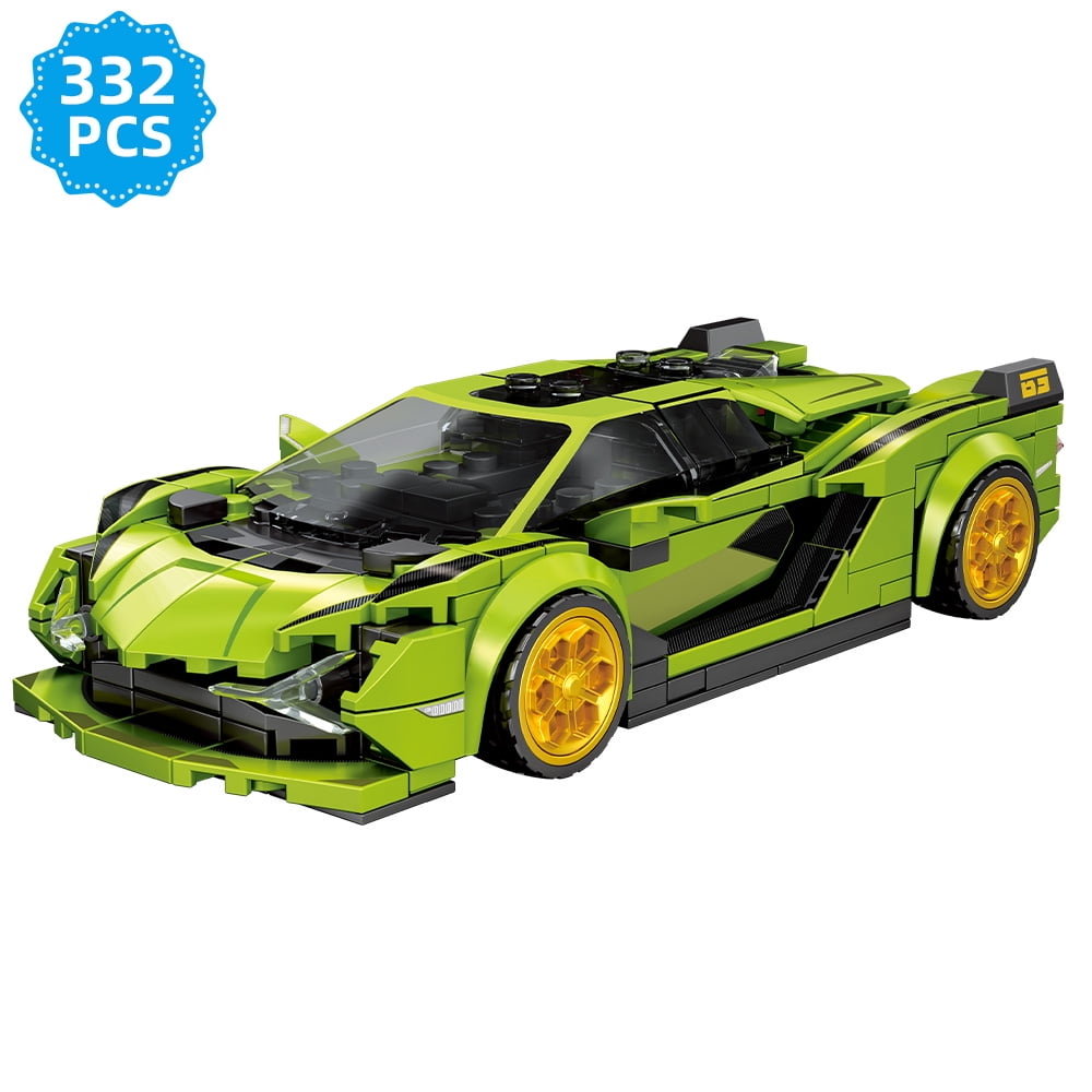 New High-Tech Super Sport Car Series Model Bricks Speed Champion ...
