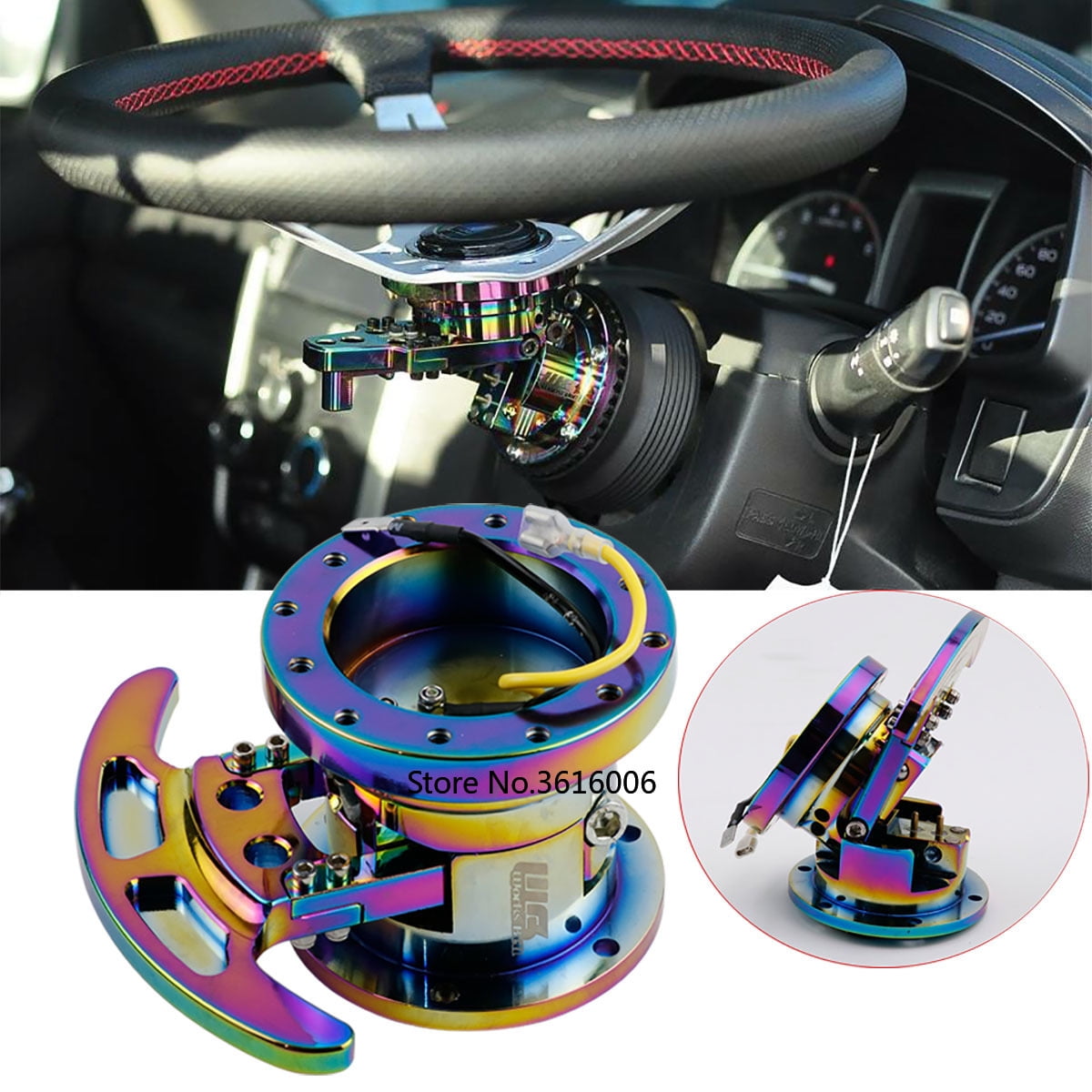 New High WORKS BELL GTC Tilt Racing Steering Wheel Quick Release Hub ...