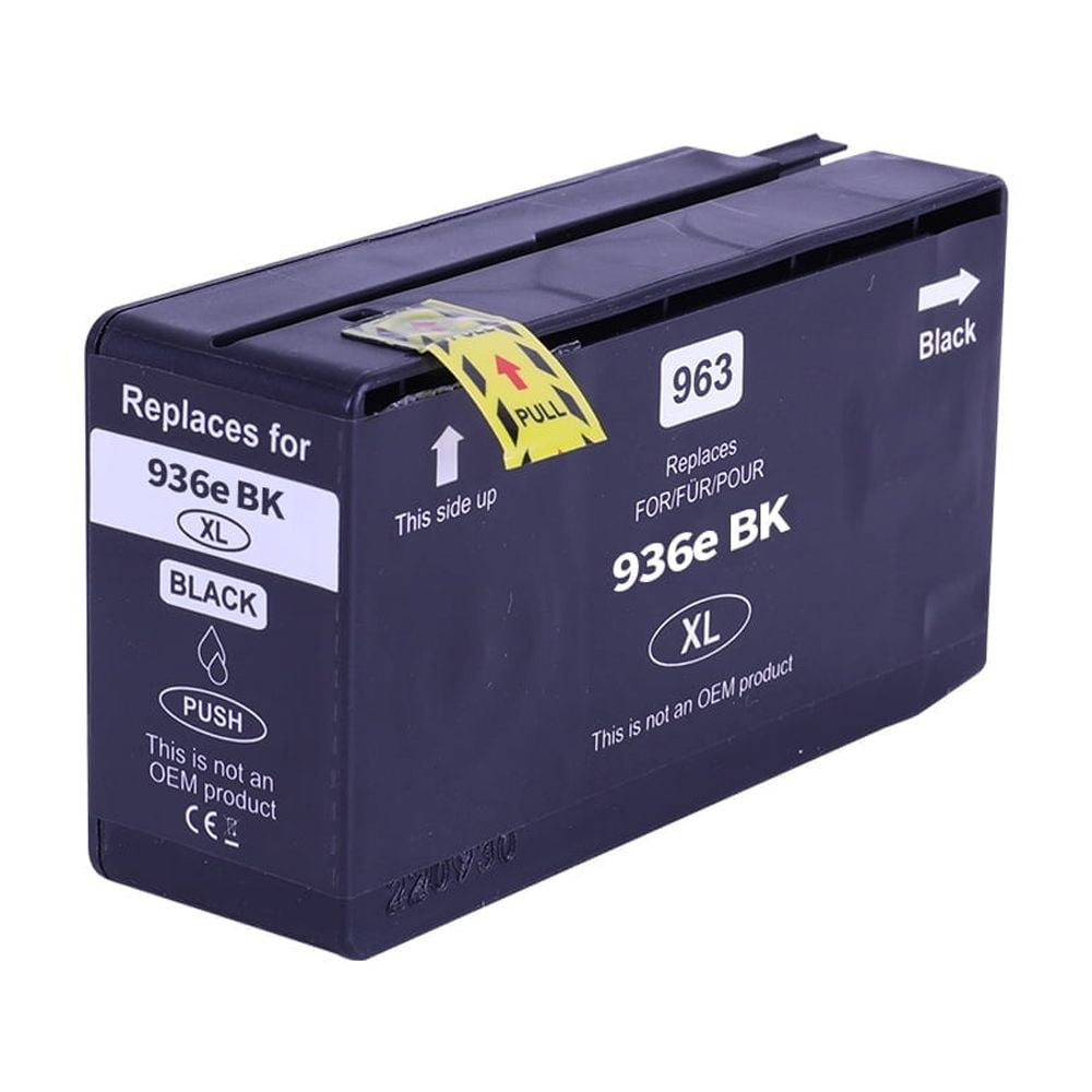 New High Yield Black Ink Cartridge for HP 936e BK Compatible to HP ...