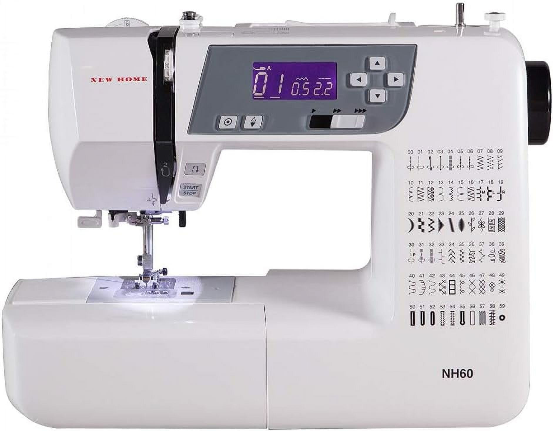 New Home NH60 Computerized Sewing Machine - Walmart.com