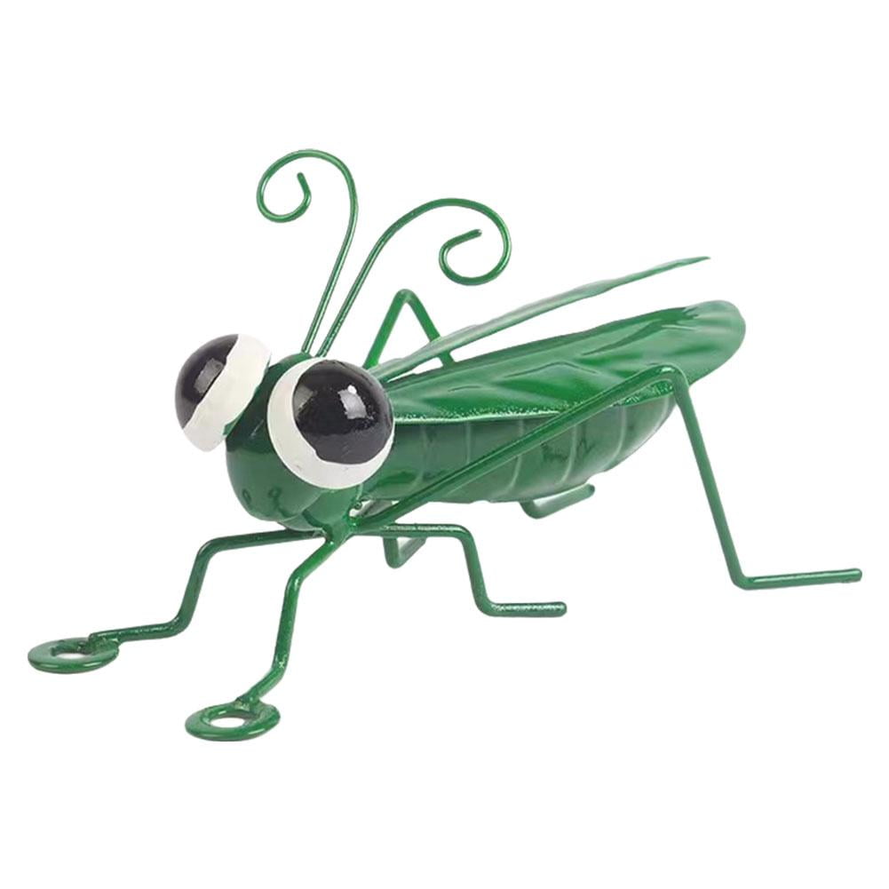 New Home Decor Ornaments Outdoor Garden Decor Handmade Grasshopper ...