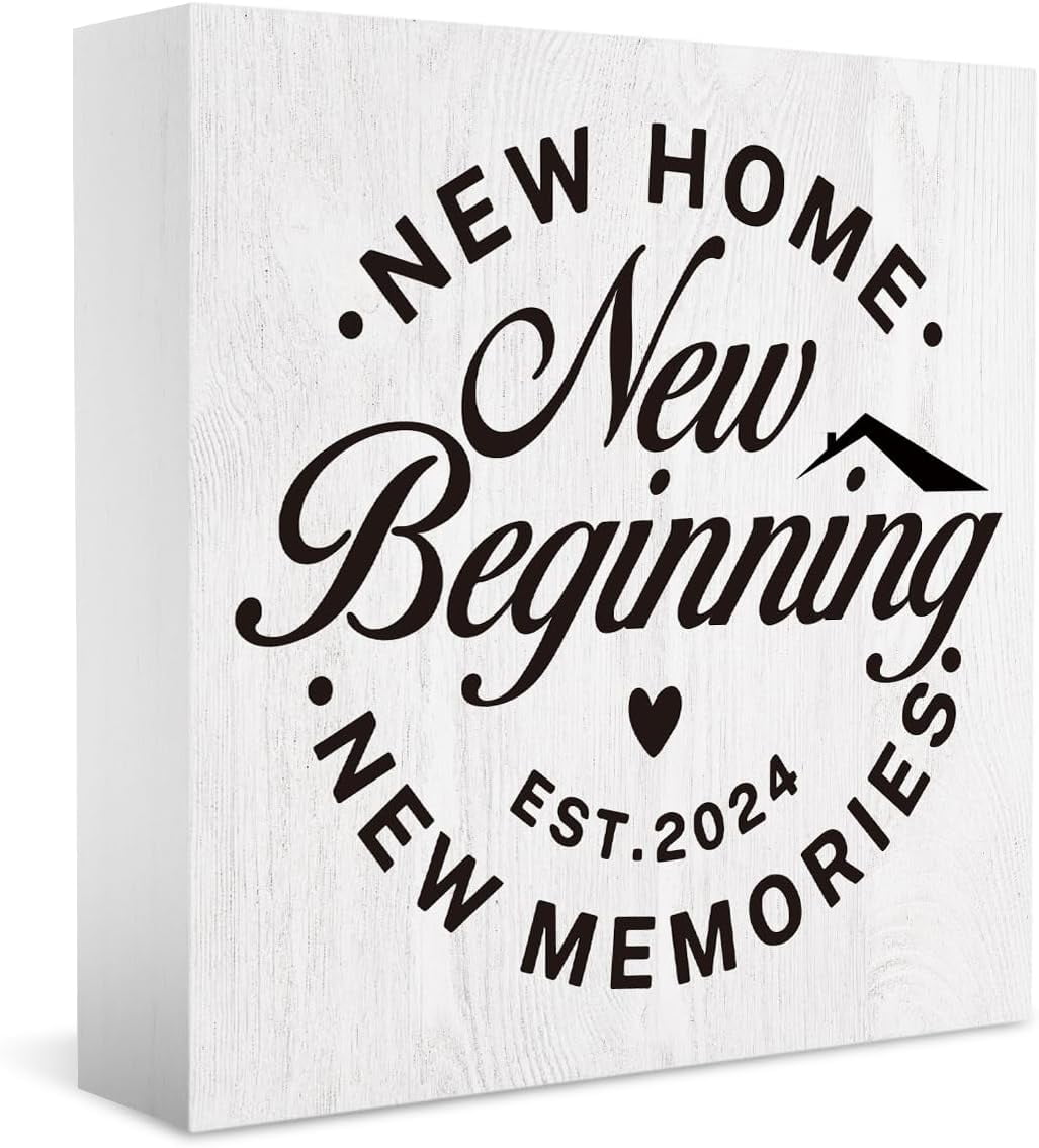 New Home Decor Sign, 2024 Home Sweet Home Sign, Housewarming Gifts New ...