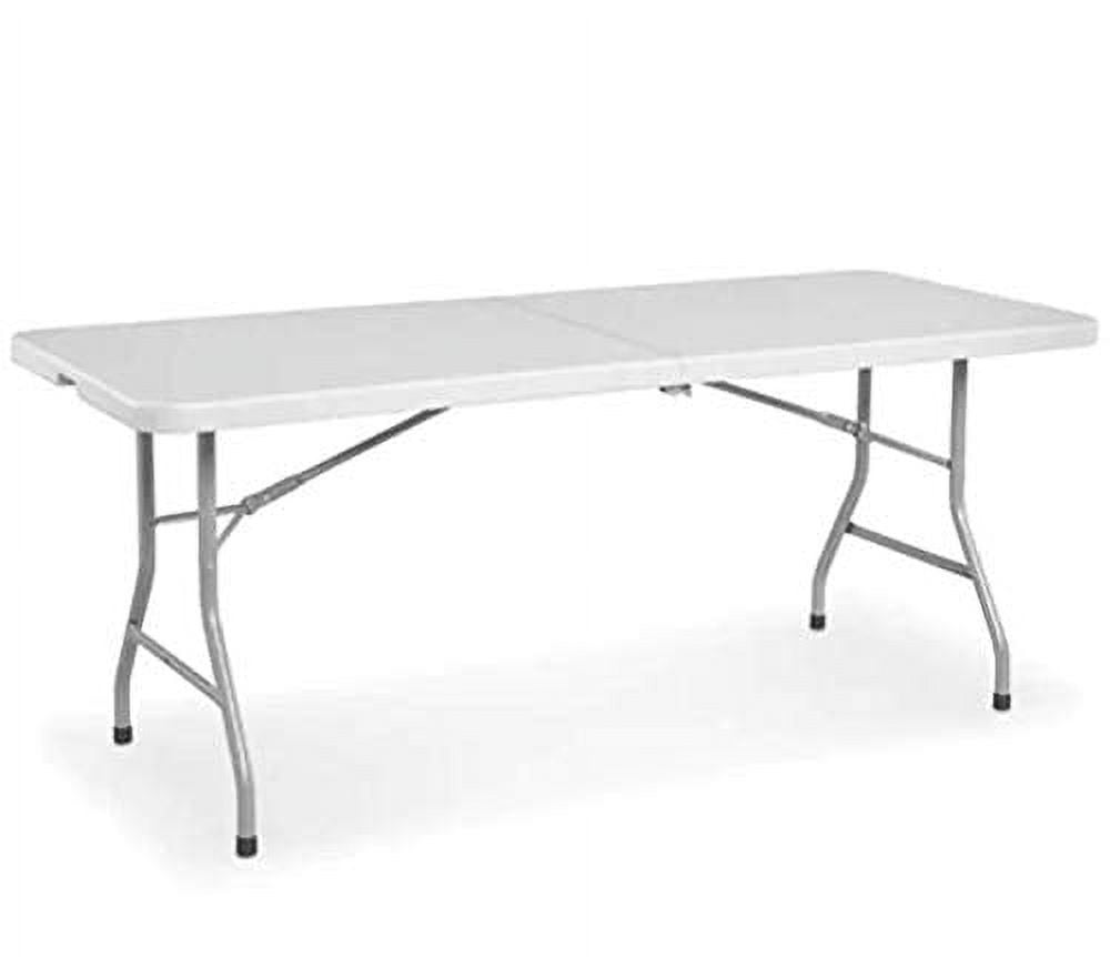New Home Era Fold Up Table – 6 ft Plastic Folding Table for Picnics ...