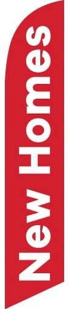 New Homes Advertising Feather Flag Banner for Outdoors, Replacement ...