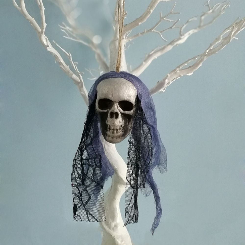New Horror Props Festival Party Supplies Hanging Decor Bone Head Human ...