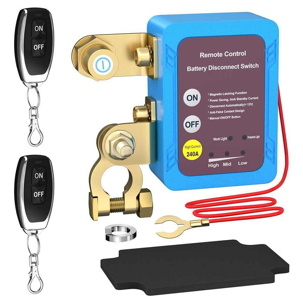 New Hot Car Battery Switch 12V Disconnect Relay Master Switch / Cut-off ...