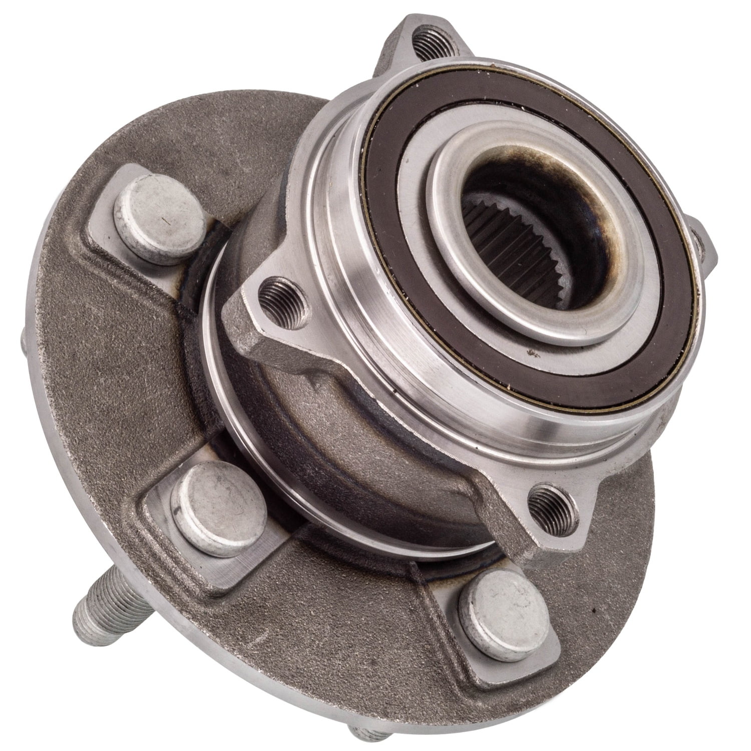 Front Hub Bearing Assembly Compatible with 2012-2024 Tesla X 5-Lug ...