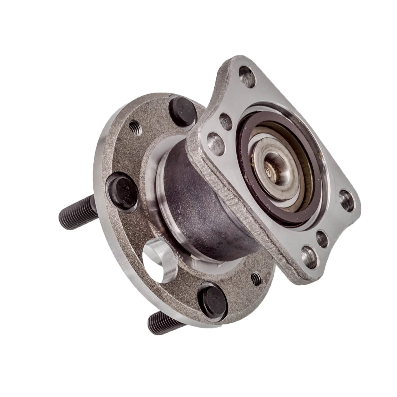 Rear Hub Bearing Assembly Compatible with 2011-2014 Mazda 2 4-Lug ABS ...