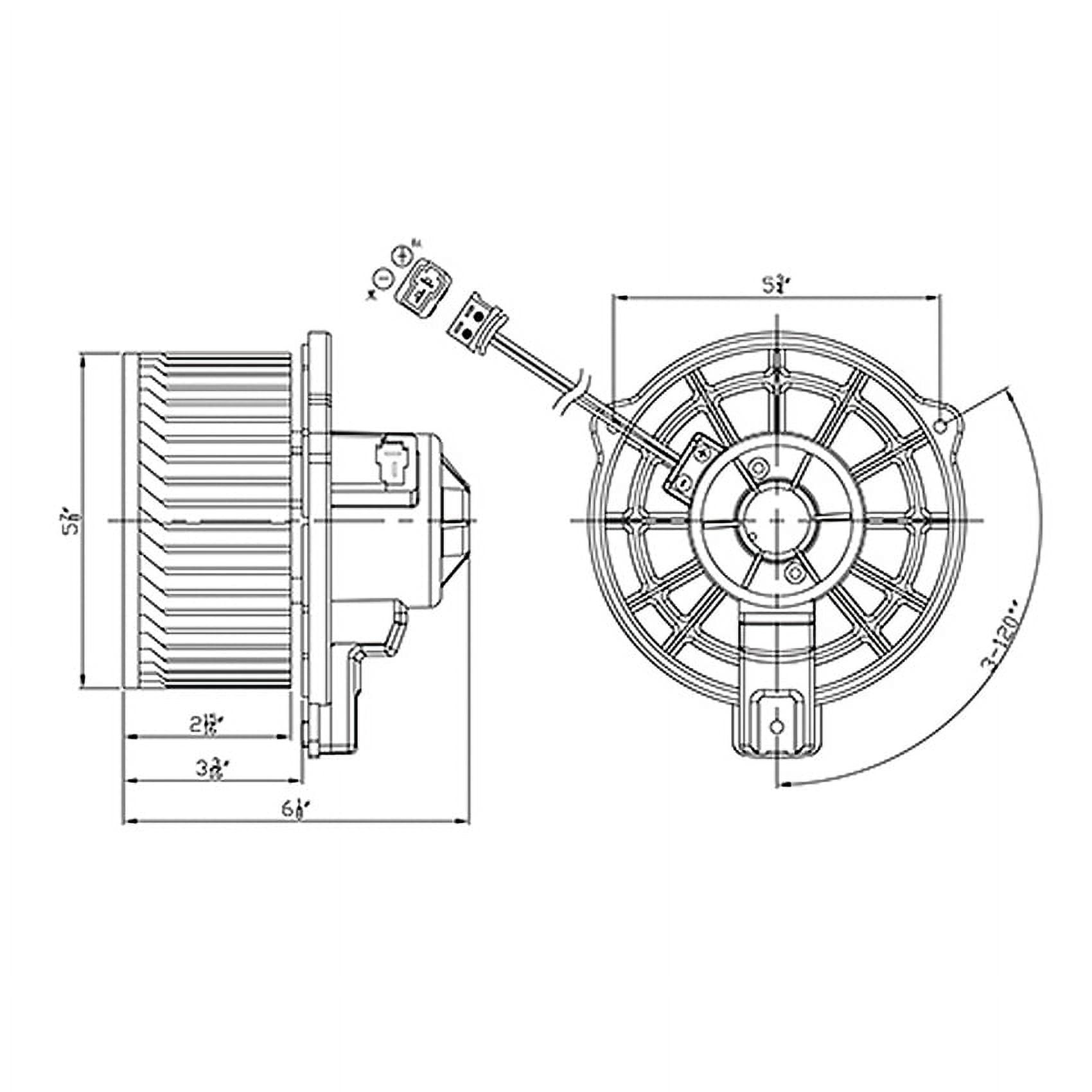 New Hvac Blower Motor Fits Hyundai Tucson 2012-2015 97111-1R000 97113 ...