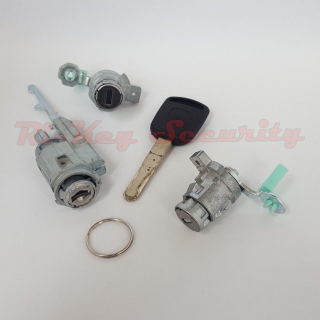 New Ignition Cylinder and Door Lock Set For Honda CR-V 2002-2006 W ...