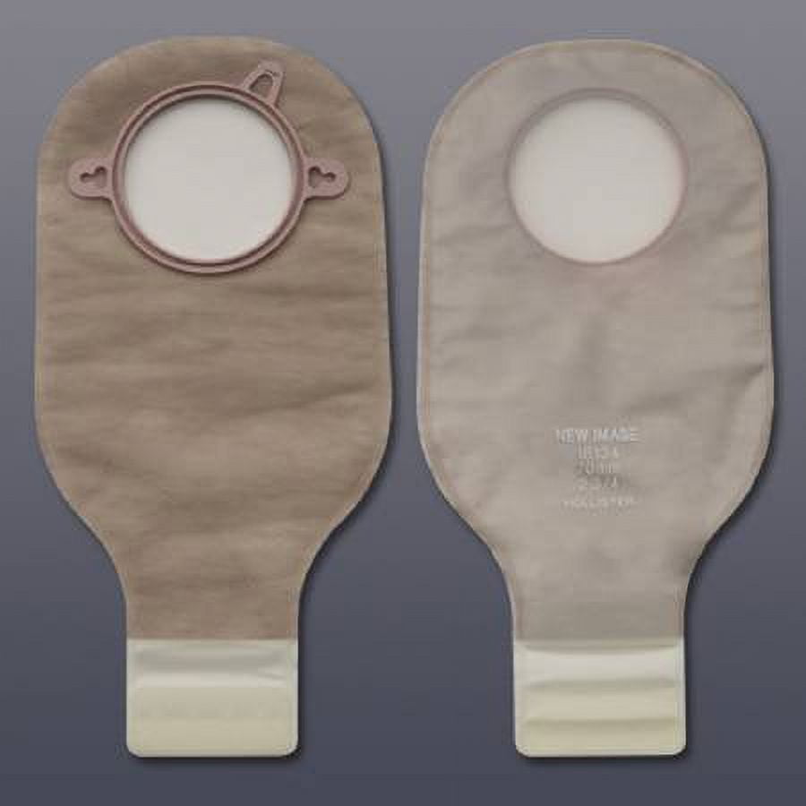 New Image Colostomy Pouch 12 Inch Length Drainable, 18133 - Pack of 10 ...