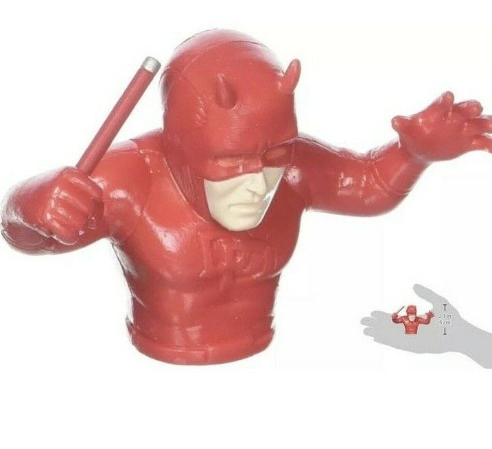 New In Box Marvel Comics Finger Fighters Action Figures Daredevil ...