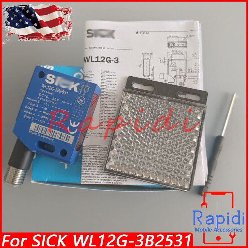 New In Box Photoelectric Sensors For SICK WL12G-3B2531 1041456 NPN PNP ...