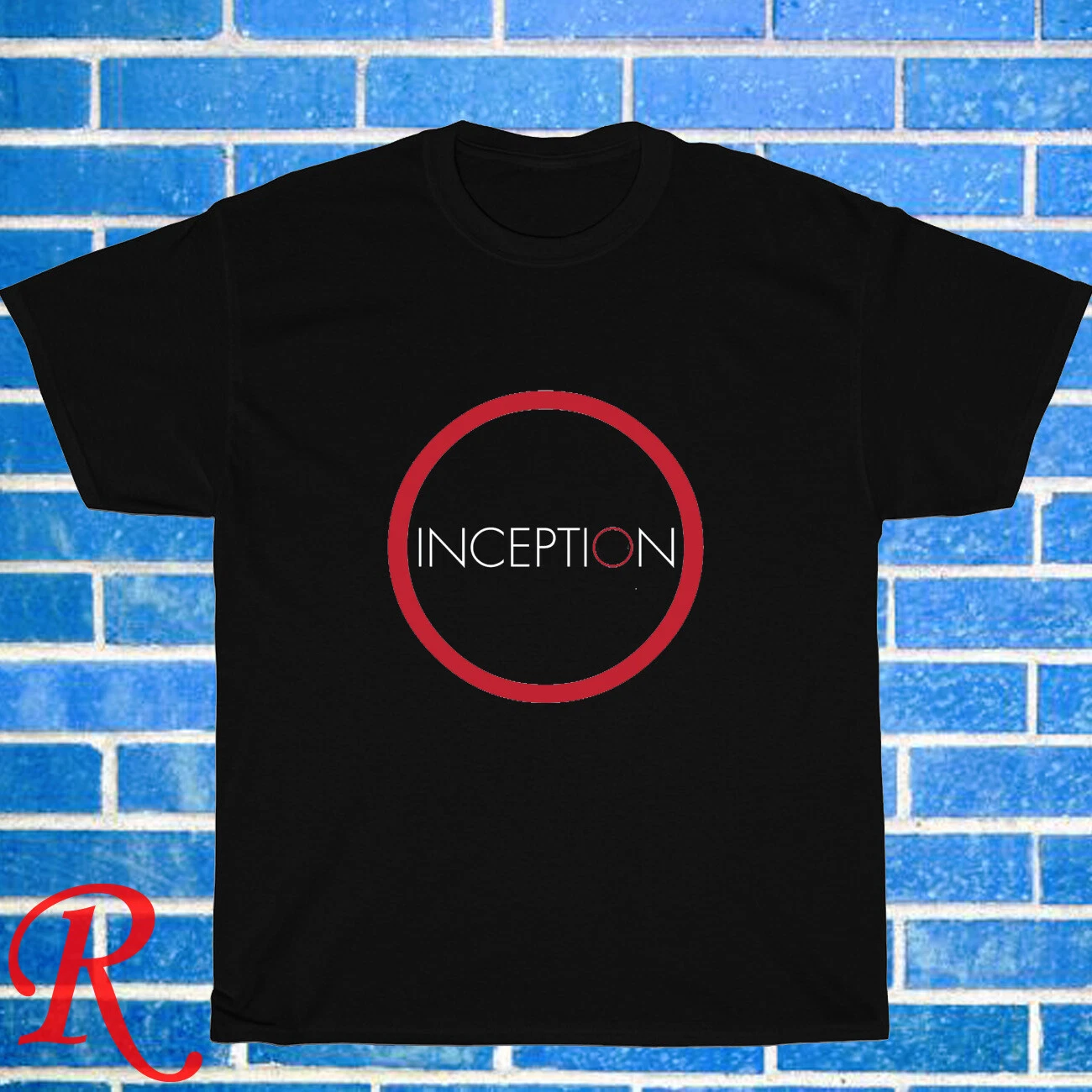 New Inception Movie Logo Black/Grey/Navy/White Size S-5XL Unisex T ...