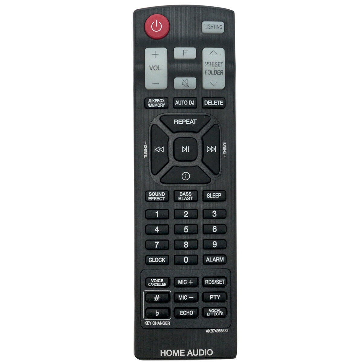 New Infared Remote Control AKB74955382 replace for LG CD Home Audio ...