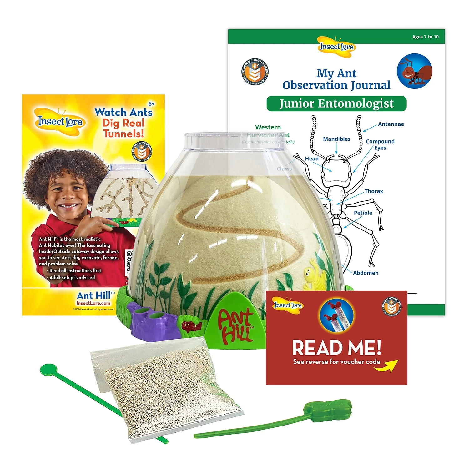 New Insect Lore Ant Hill Ant Habitat (ILP5530) - Walmart.com