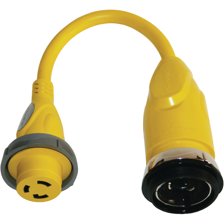 Furrion Yellow (2) Female to Male Shore Power Adapter - Walmart.com