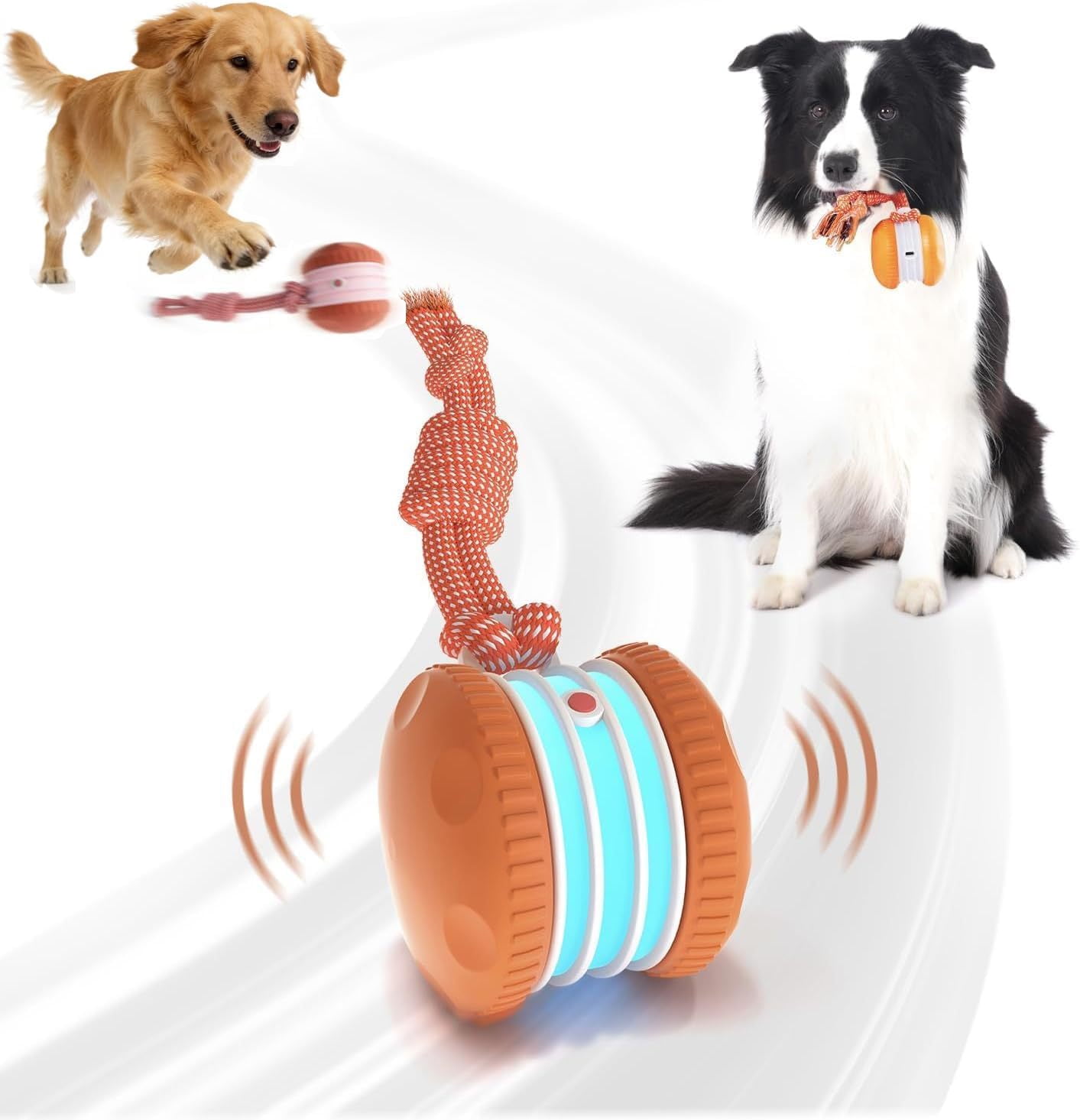 New Interactive Dog Toys, 2026 Automatic Electric Rolling Ball with ...
