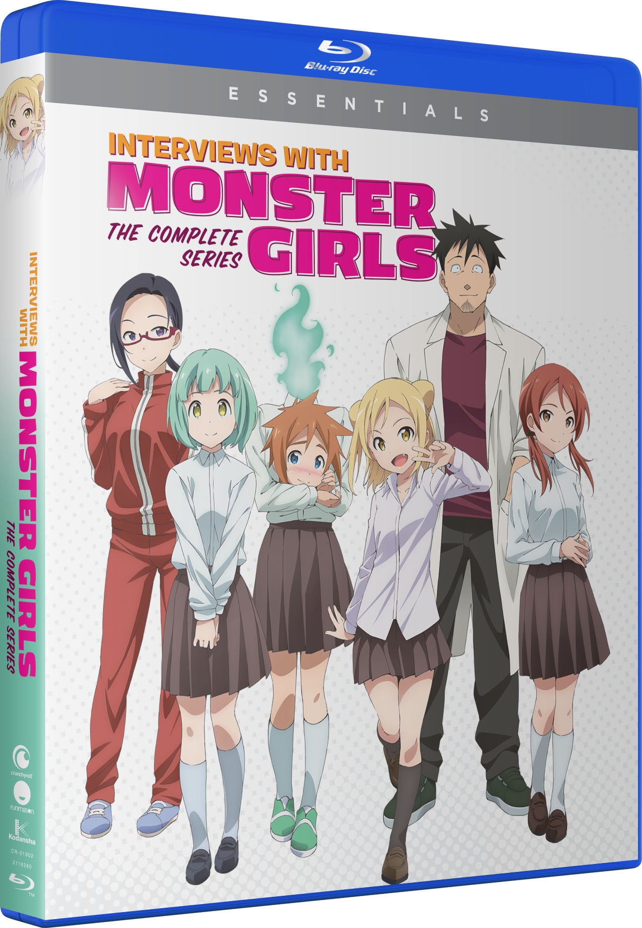 Interviews With Monster Girls: The Complete Series (Blu-ray ...