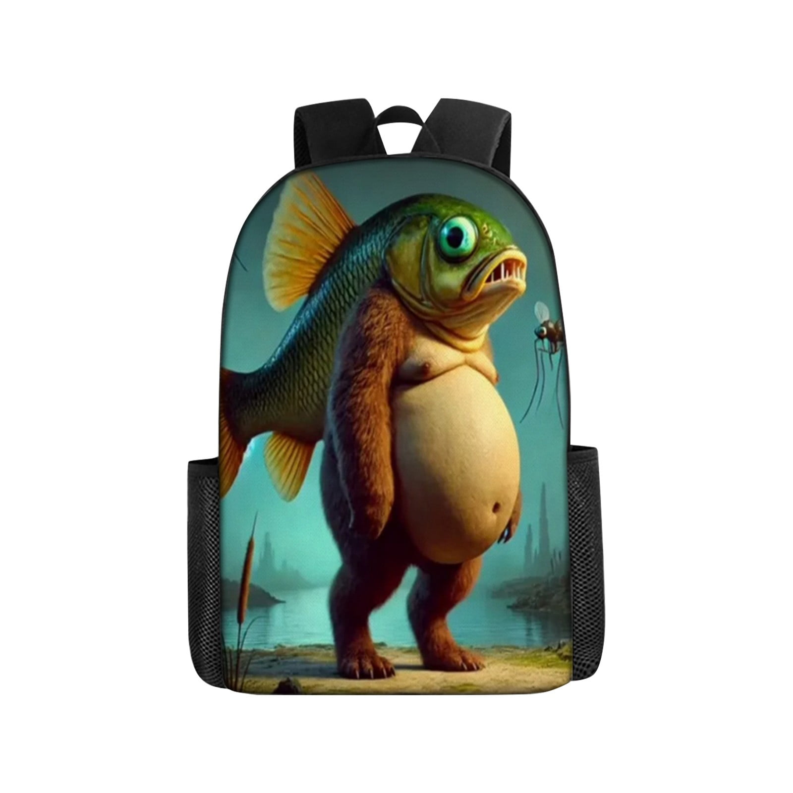 New Italian Brainrot Backpack for School, 16 inch Lightweight Tung Tung ...