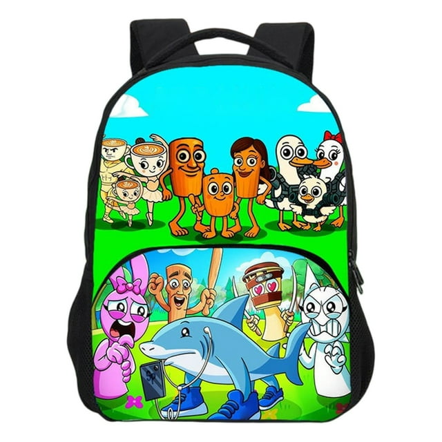 New Italian Brainrot Backpack for School, 16 inch Lightweight Tung Tung ...