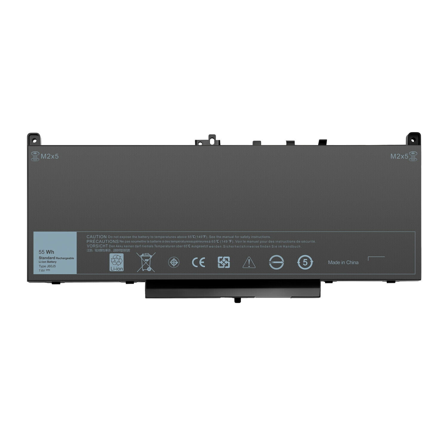 New J60J5 Battery For Dell Latitude E7270 E7470 R1V85 451-BBSX MC34Y ...