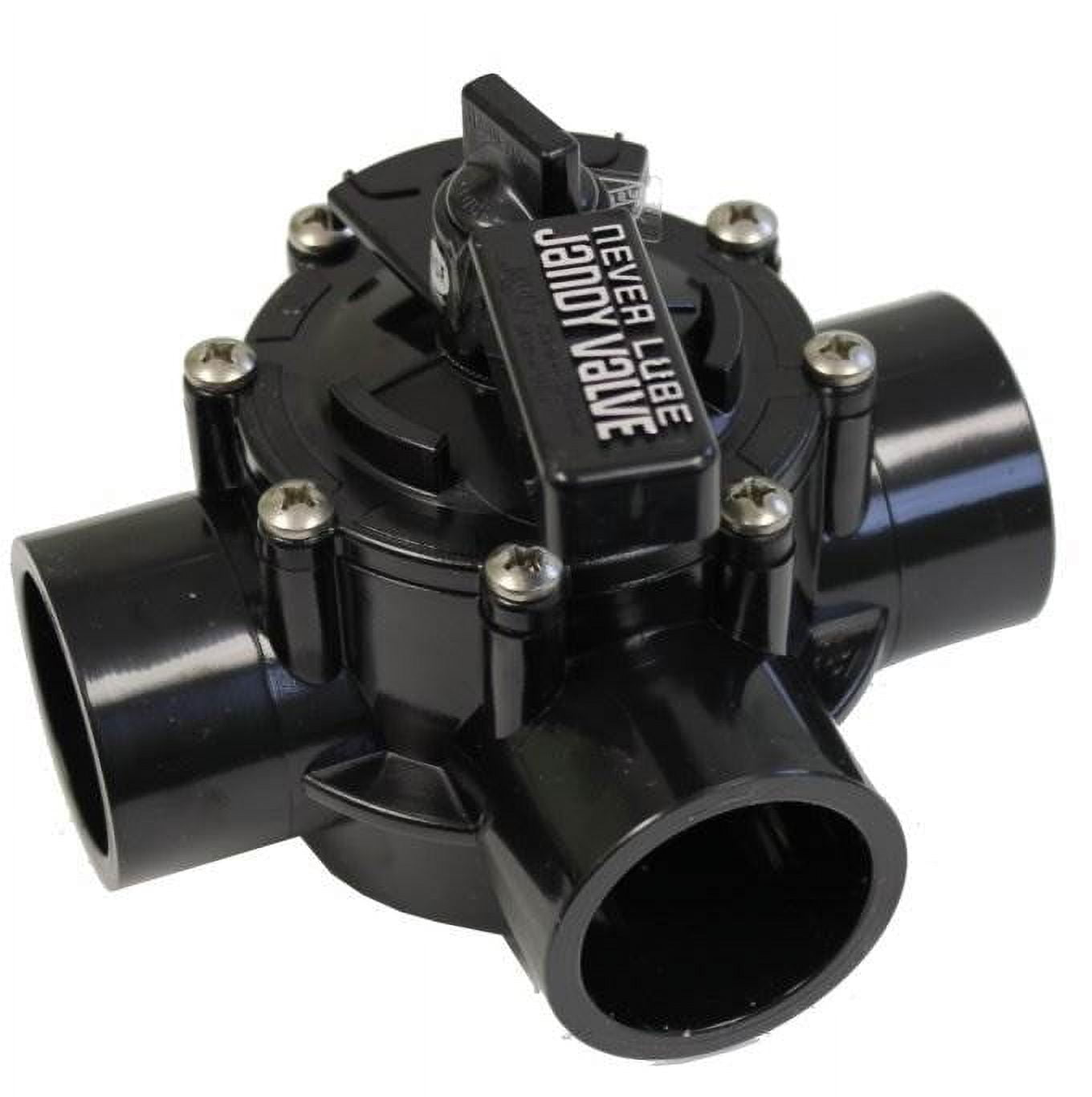 Jandy 2-Pack 3-Way Pool Water Valves, 2 CPVC 4717, Maintenance-Free ...