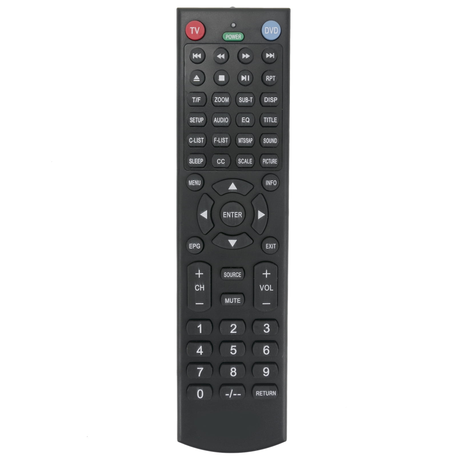 New JE5015 Replace Remote Control fit for JENSEN AudioVox TV DVD Combos ...