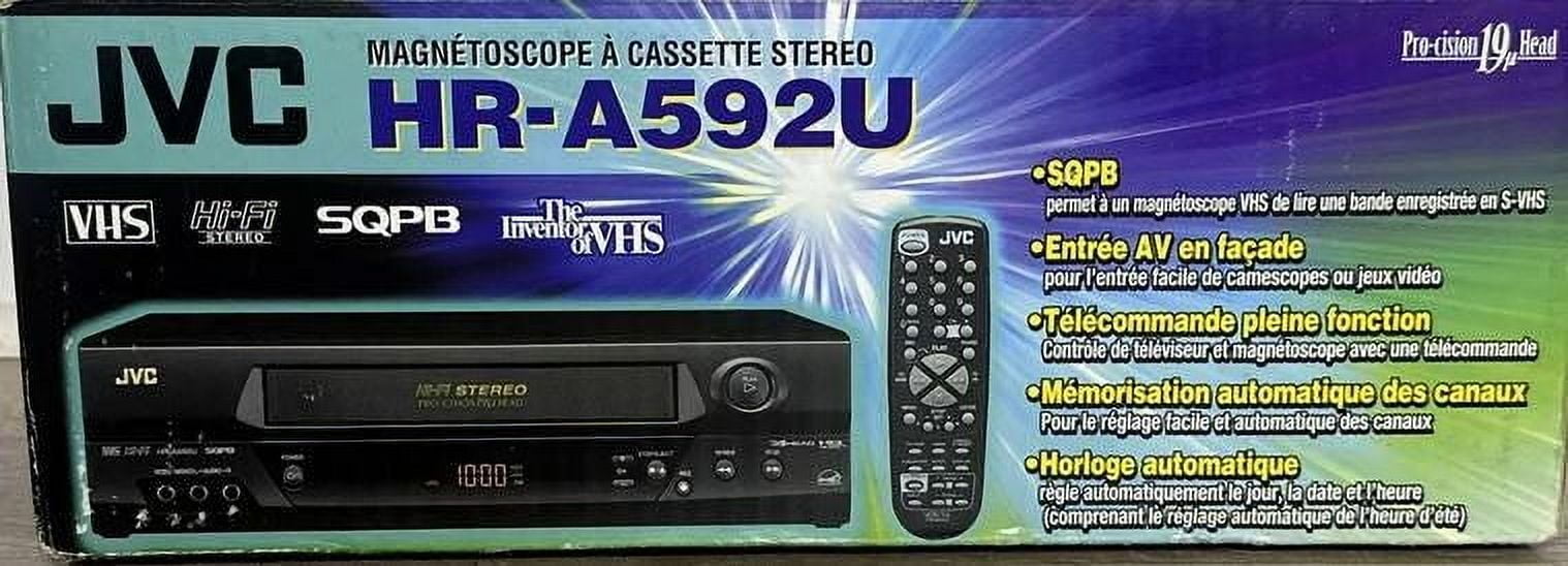 New JVC HR-A592 Hi-Fi VCR - Walmart Business Supplies