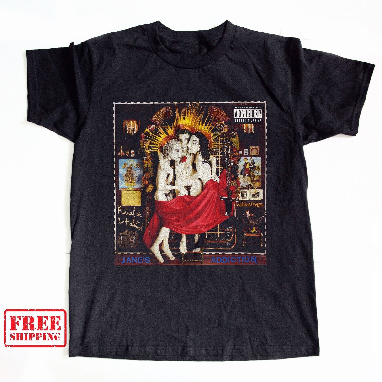New Janes Addiction Ritual De Lo Habitual Album T-Shirt Free Shipping ...
